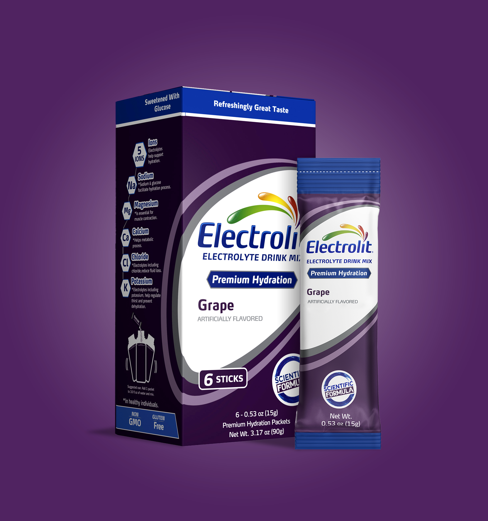 Grape – Electrolit® | Instant Hydration