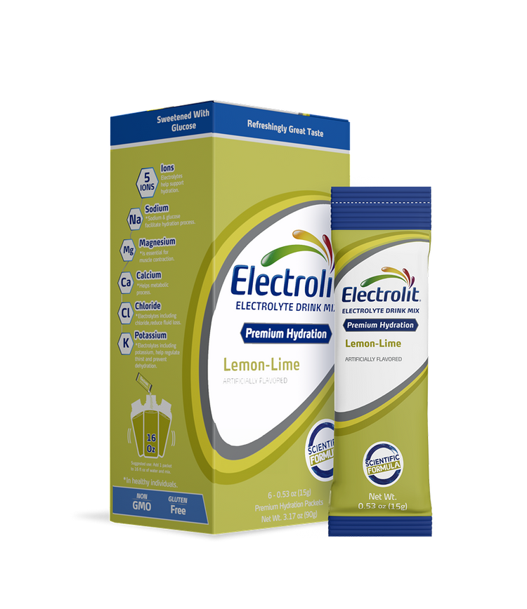 Lemon Lime – Electrolit® | Instant Hydration