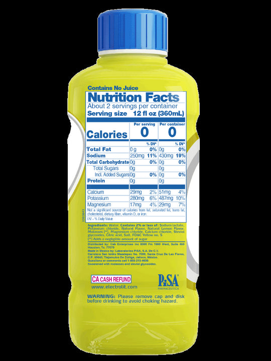 Lemon Breeze - ZERO – Electrolit® | Instant Hydration